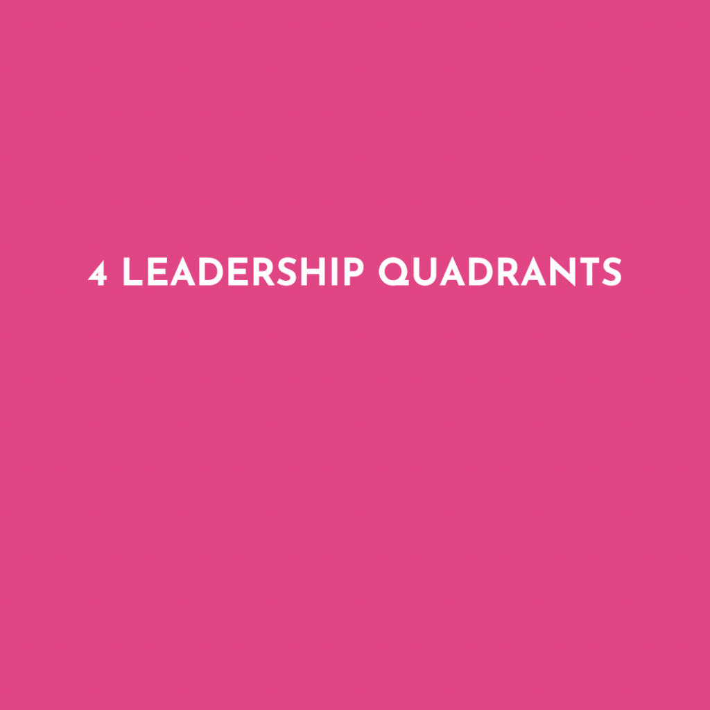 The 4 Quadrants of Leadership: Insights and Applications